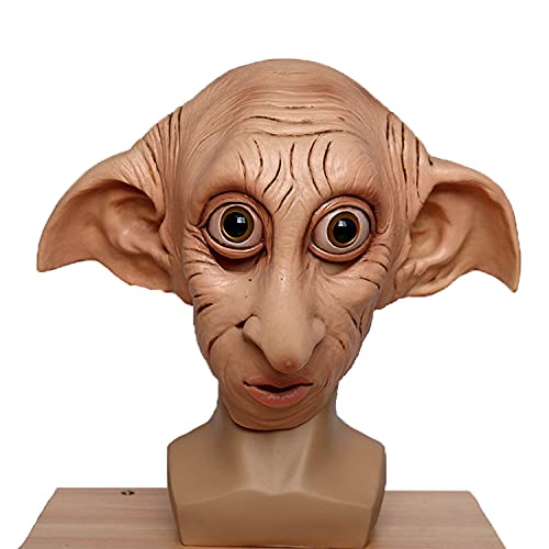 XGS Dobby Latex Mask Deluxe Masquerade Halloween Party Head Accessroy Costume Props