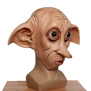 XGS Dobby Latex Mask Deluxe Masquerade Halloween Party Head Accessroy Costume Props