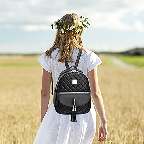 Lanpet Women’s Fashion Backpack Purse 3-pieces PU Leather Shoulder Bags Ladies Travel Bookbag Casual Backpack 3 in 1 Set