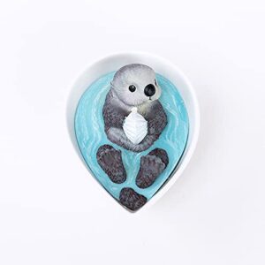 Cute Sea Otter Baby Candle for Your Lover Friend Birthday Gift Souvenir