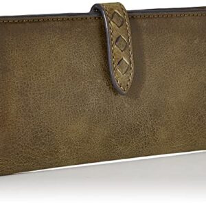 Frye Reed Slim Wallet, Khaki