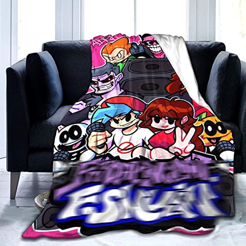 Anime Blanket Super Soft Fleece Throw Blankets for Living Room Bedding Sofa Bedroom Kids Adults Full Season 60x50Inch