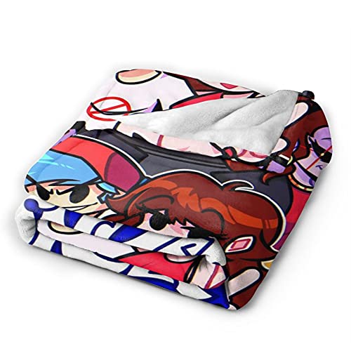 Anime Blanket Super Soft Fleece Throw Blankets for Living Room Bedding Sofa Bedroom Kids Adults Full Season 60x50Inch