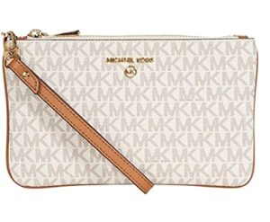 medium logo wristlet