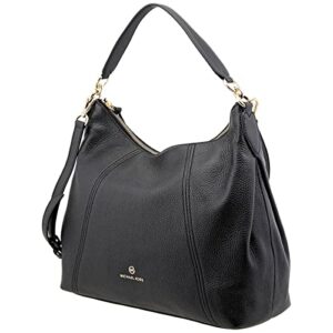 sienna large pebbled leather shoulder bag