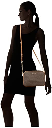 Michael Kors Jet Set Large East/West Crossbody Brown One Size