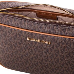 Michael Kors Jet Set Large East/West Crossbody Brown One Size