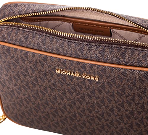 Michael Kors Jet Set Large East/West Crossbody Brown One Size