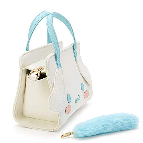 SHOCKTU My Melody Bag, Cinnamoroll PomPomPurin Bag Cute Cartoon Shoulder Bag Anime Cosplay Doll Handbag (WHITE)