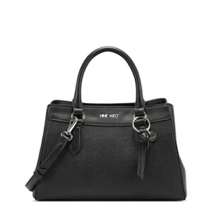 nine west selina satchel black one size