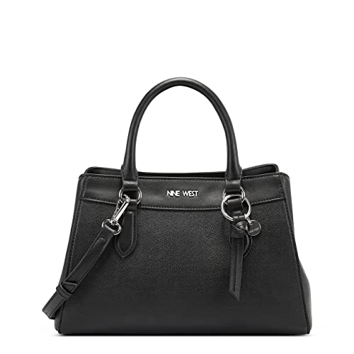 Nine West Selina Satchel Black One Size