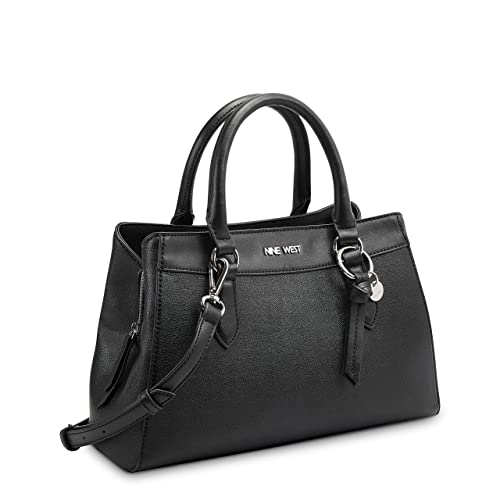 Nine West Selina Satchel Black One Size