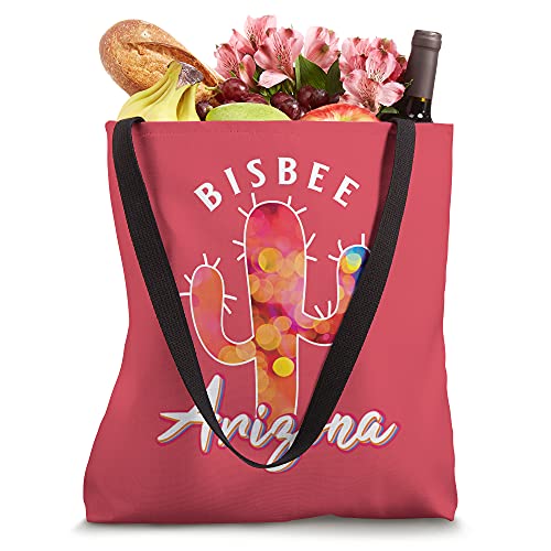 Bisbee Arizona USA Desert Cactus Cacti Vacation Souvenir Tote Bag