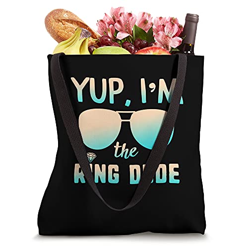 Yup I'm The Ring Dude Boys Wedding Bearer Ring Kids Page Boy Tote Bag