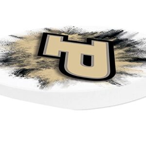 Purdue University Color Splash 2.75 x 2.75 Ceramic Car Coasters Pack of 2