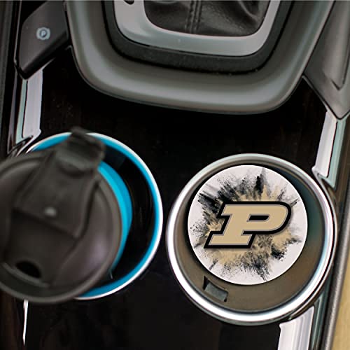 Purdue University Color Splash 2.75 x 2.75 Ceramic Car Coasters Pack of 2