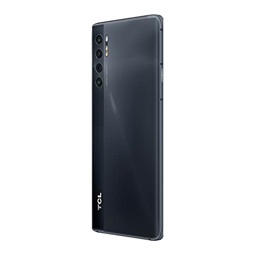 TCL 20 Pro 5G Unlocked Smartphone with 6.67” AMOLED FHD+ Display, 48MP OIS Quad Camera, 6GB+256GB, 4500mAh Battery, US 5G Verizon Cellphone, Moondust Gray (Does not Support Sprint/AT&T 5G)