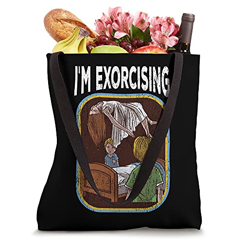 Vintage Retro Horror Tote Bag