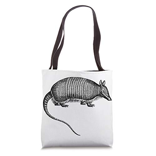 Desert Armadillo Print Tote Bag