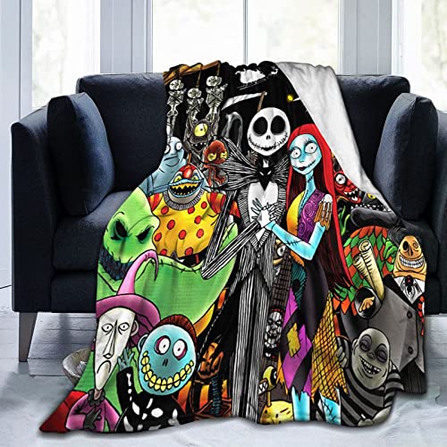 Ultra Soft Throw Blanket Flannel Fleece Warm Blanket for Living Room Bedroom Fit Adult Kids 50"x40"