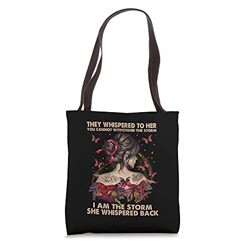 Hippie I Am The Storm Tote Bag