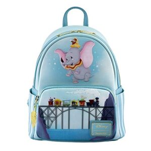 loungefly disney dumbo 80th anniversary don’t just fly soar womens double strap shoulder bag purse