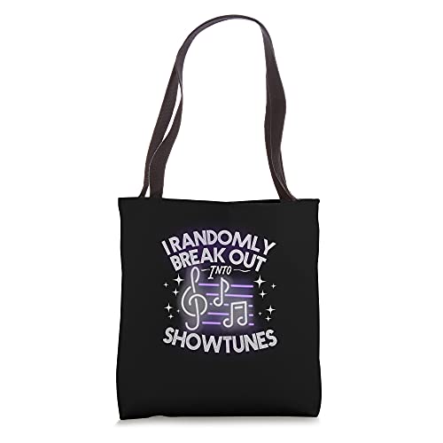 Show Tunes Broadway Gifts For Theater Lovers Theatre Lovers Tote Bag