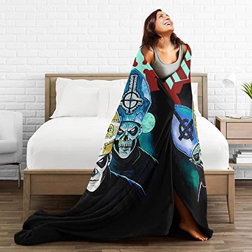 Luxury Fleece Blanket Throw Blankets for Living Room Decoration 80 inch x60 inch