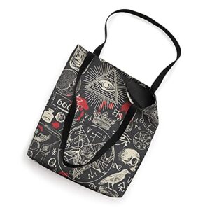 Satan Alchemy Horror Gift Alchemist Satanic Tote Bag