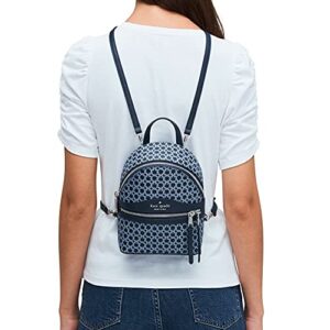 Kate Spade Backpack Handbag Spade Link Mini Backpack (Blue Multi)