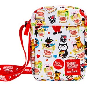 Nissin Cup Noodles Crossbody, White, One Size