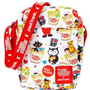 Nissin Cup Noodles Crossbody, White, One Size