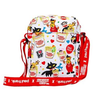 Nissin Cup Noodles Crossbody, White, One Size