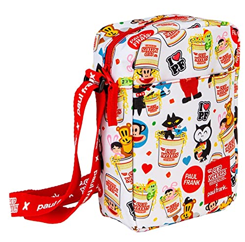 Nissin Cup Noodles Crossbody, White, One Size