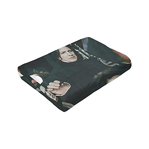 Alan Rickman Soft and Comfortable Wool Fleece Throw Blankets Yoga Blanket Beach Blanket Suitable for Home and Tourist Camping