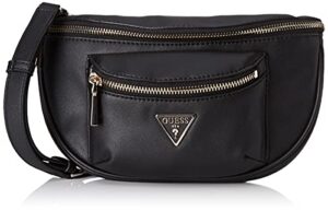 guess manhattan belt bag black one size