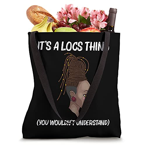 Cool Locs Gift For Women Loc'd Dreadlocks Dreads Hairstyle Tote Bag