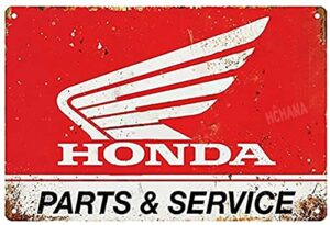 hchana classic car brand honda garage bar wall signs decor plaques metal crafts print painting pin up signs vintage metal plate poster