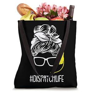 Dispatch Life 911 Dispatcher Thin Gold Line Operator Tote Bag