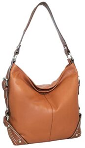 nino bossi handbags moda milano hobo (cognac)