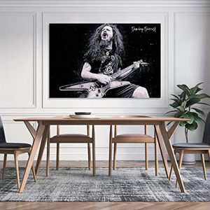 Dimebag Darrell Poster Decorative Painting Canvas Wall Art Living Room Posters Bedroom Painting 16x24inch(40x60cm)