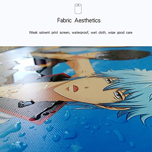 InsNordic Anime Poster Bijuu Fuu HD Print on Canvas Painting Wall Art for Living Room Decor Boy Gift 12x16inch With Frame