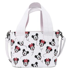 loungefly disney mickey minnie mouse balloons crossbody bag