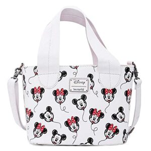 Loungefly Disney Mickey Minnie Mouse Balloons Crossbody Bag