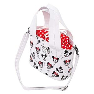 Loungefly Disney Mickey Minnie Mouse Balloons Crossbody Bag