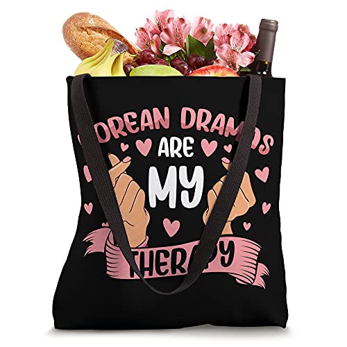 Korean Dramas Therapy Kdrama Kpop Seoul Korea Asian Culture Tote Bag