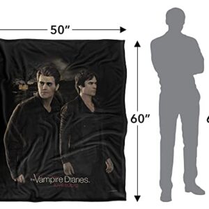 Vampire Diaries Brothers Officially Licensed Silky Touch Super Soft Throw Blanket 50" x 60"