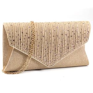 lxygd glitter clutch purses for women evening bags and cluthes flap envelope handbags formal wedding party prom purse