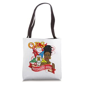 order of the eastern star diva oes emblem mason logo sistar tote bag