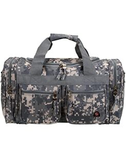 rockland 19″ tote bag, acu camo